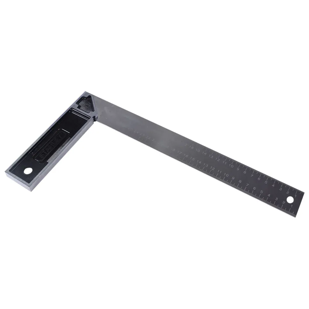 Esquadro Profissional 12" Escala em Milímetros e Polegadas ...