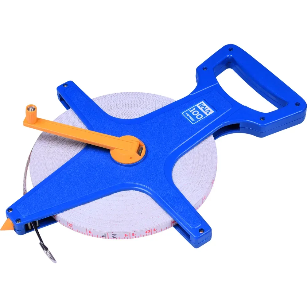 Trena Fibra de Vidro 100M KALA - Medição Precisa e Durável ...