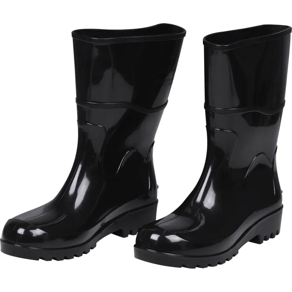 Bota PVC Preta Worker - Proteção e Conforto - Ferramentas Kennedy