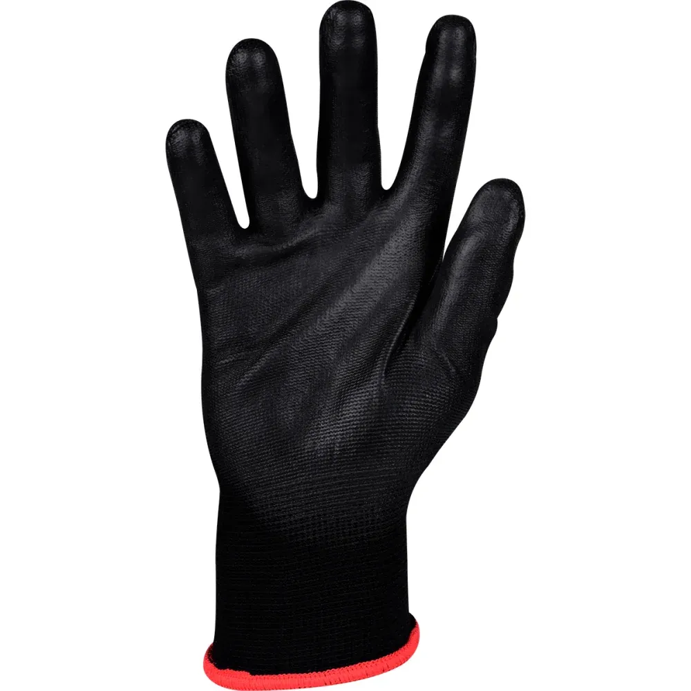 Luva Worker: Proteção e Conforto em Poliuretano Preto - Ferramentas Kennedy