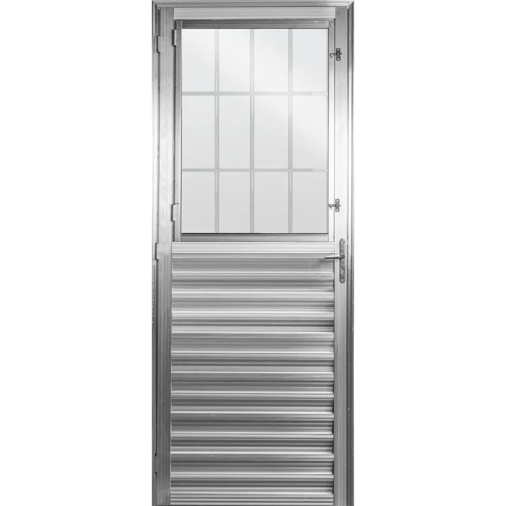 Porta Postigo SPP Alumínio VL Esquerda 210x80cm Aluvid em Oferta ...