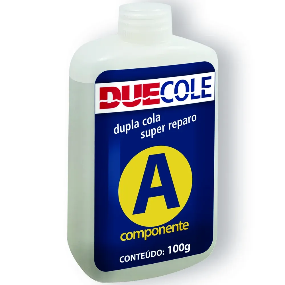 Cola Dupla Comp A e B 100g Due Cola OFERTA | FK - Ferramentas Kennedy