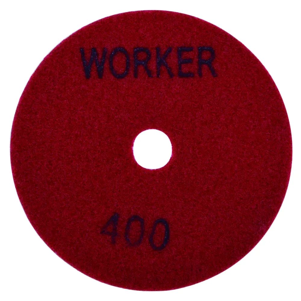 Disco Lixa Diamantado 100mm Grão 400 - Worker. - Ferramentas Kennedy