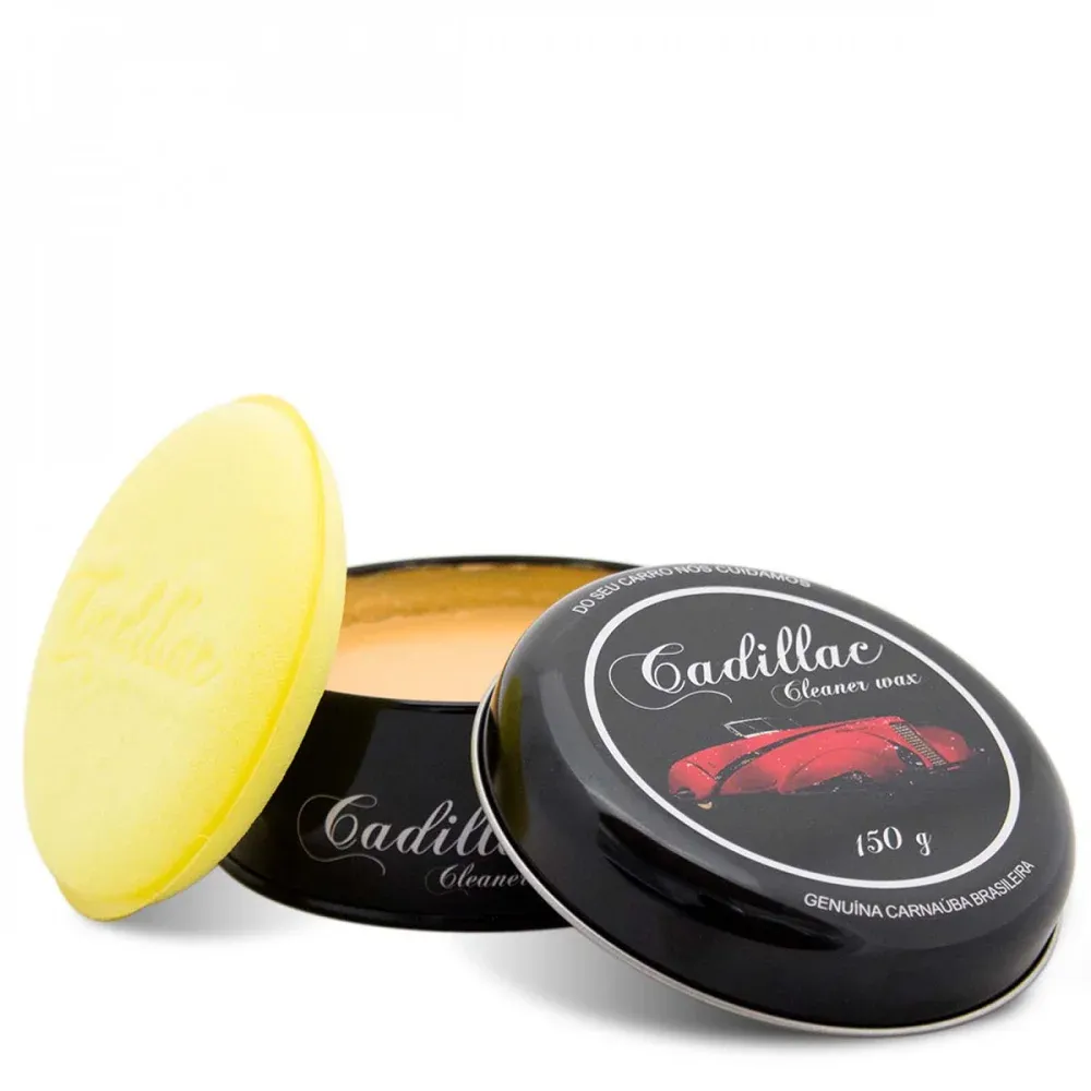 Cera Automotiva Cleaner Wax 150g Cadillac - Ferramentas Kennedy