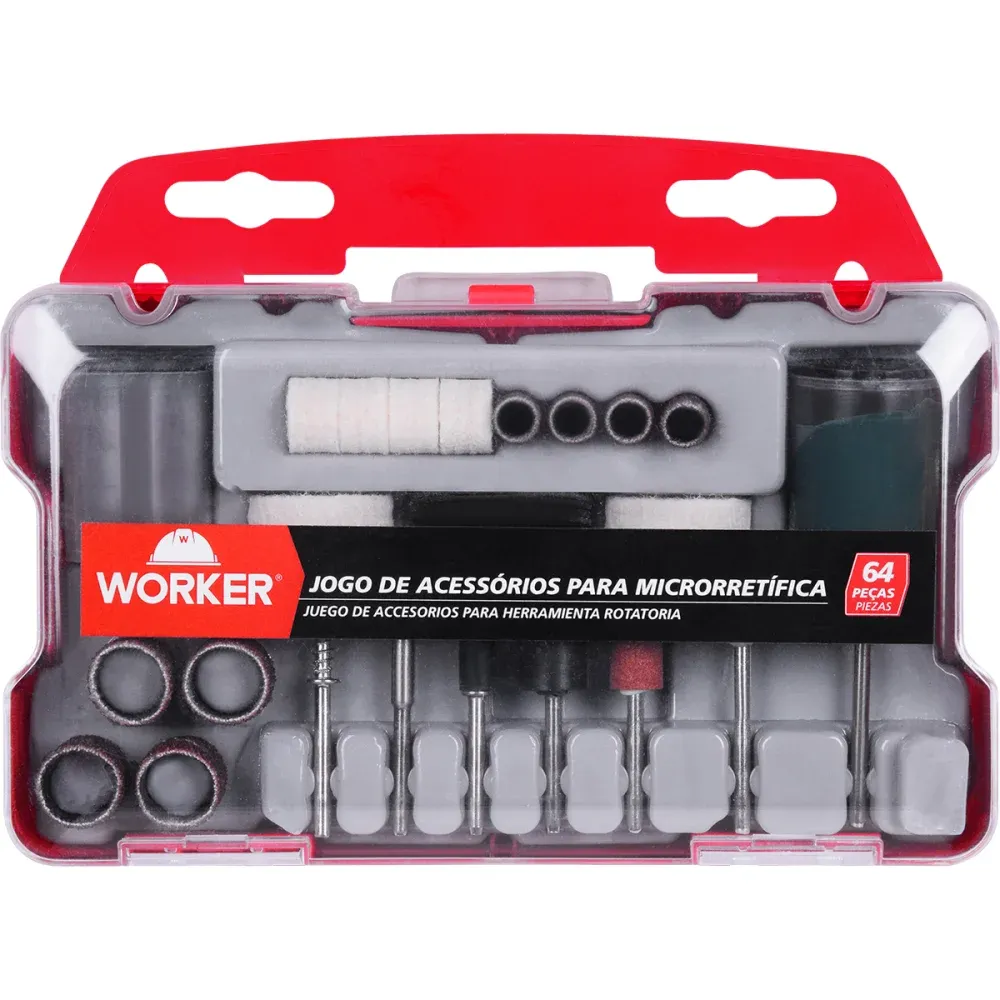 Kit Acessórios p/ Micro Retífica - Aumente Eficiência! - Ferramentas ...