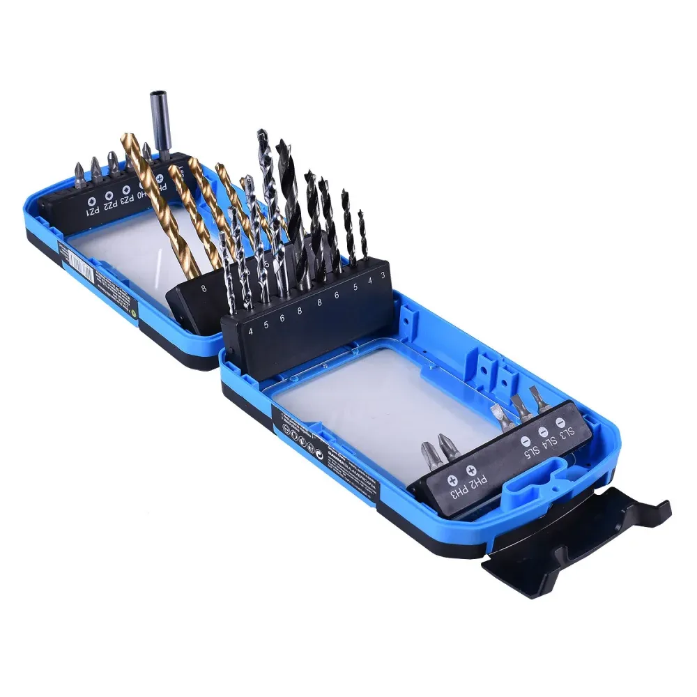 Kit de Brocas e Bits Com 27 Peças Gamma em oferta! - Ferramentas Kennedy