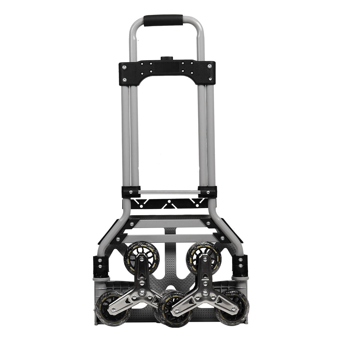 Carrinho alumínio dobrável com rodas triplas Worker, transporte seguro ...